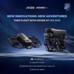 Zero Zero Robotics showcases bestselling HOVERAir X1 series at CES 2025 ...