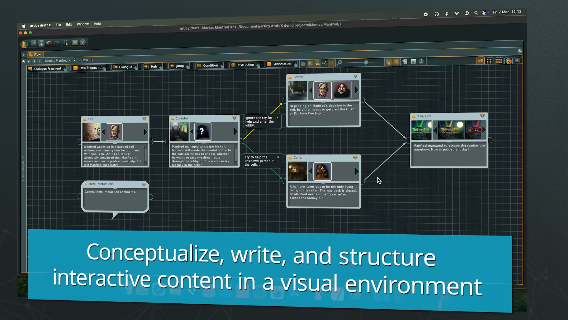 Articy Software launches articy:draft X on Mac OS – A New Era for ...