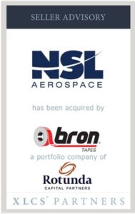 XLCS Partners advises NSL Aerospace on sale to Bron Tapes | The AI Journal