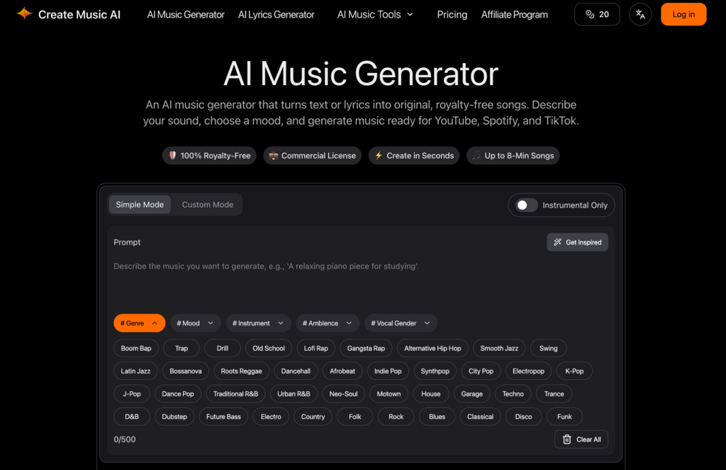 Create Music AI Review: The Definitive AI Music Generator of 2026 | The ...