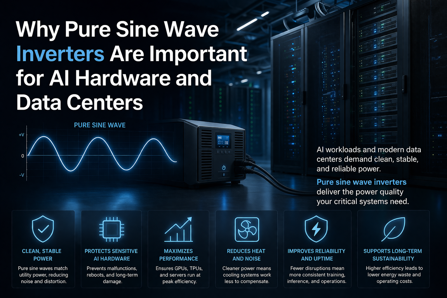 Why Pure Sine Wave Inverters Are Important for AI Hardware and Data ...