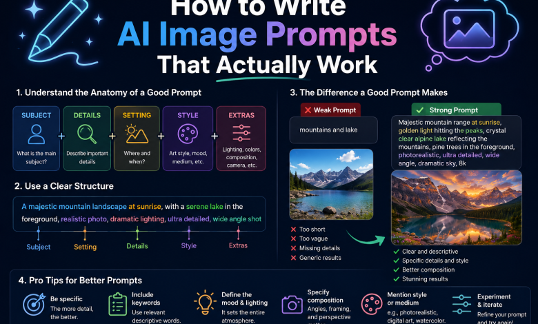 How to Write AI Image Prompts That Actually Work | The AI Journal